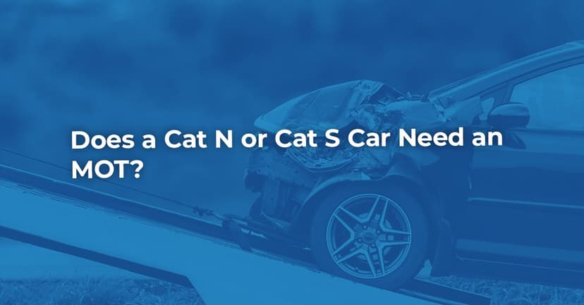 Does a Cat N or Cat S Car Need an MOT? | BookMyGarage