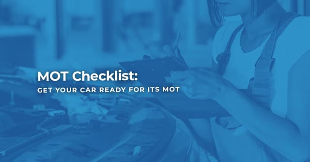MOT Checklist: Get Your Car Ready for Its MOT | BookMyGarage