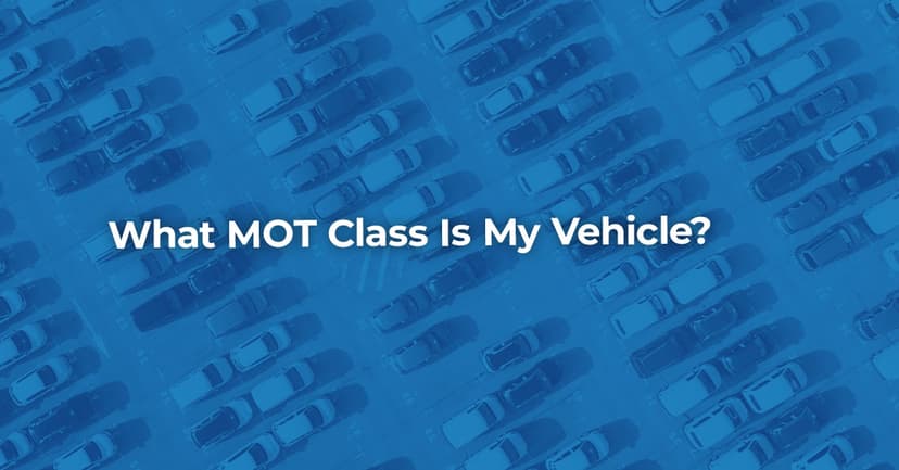 What MOT Class is My Vehicle? | BookMyGarage