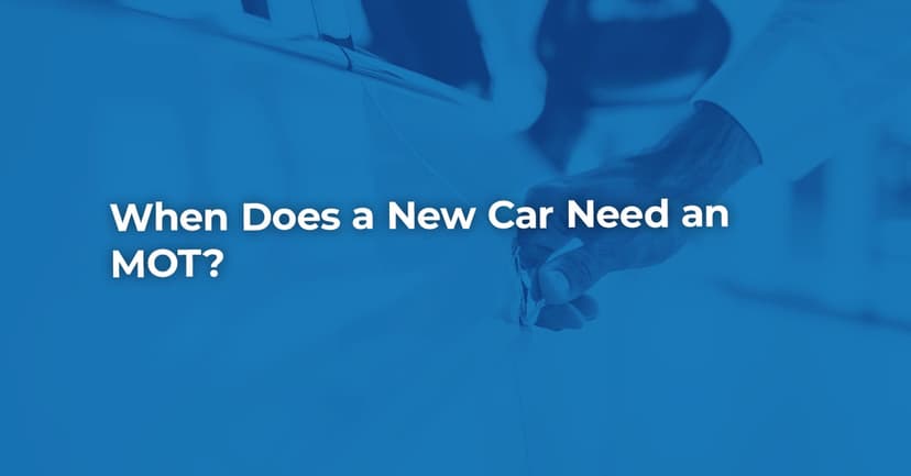 When Does a New Car Need an MOT? | BookMyGarage
