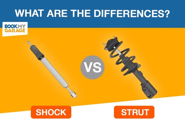 Shocks vs Struts - What Are the Differences? | BookMyGarage