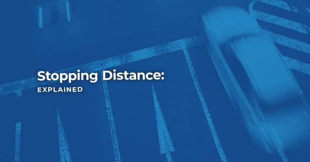 Stopping Distance: Explained | BookMyGarage