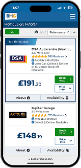 Book an MOT Near You | Compare & Save | BookMyGarage